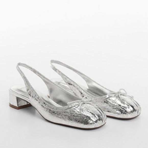 Mango | Shoes | New Mango Mng Sling Back Ballerina Shoes | Poshmark